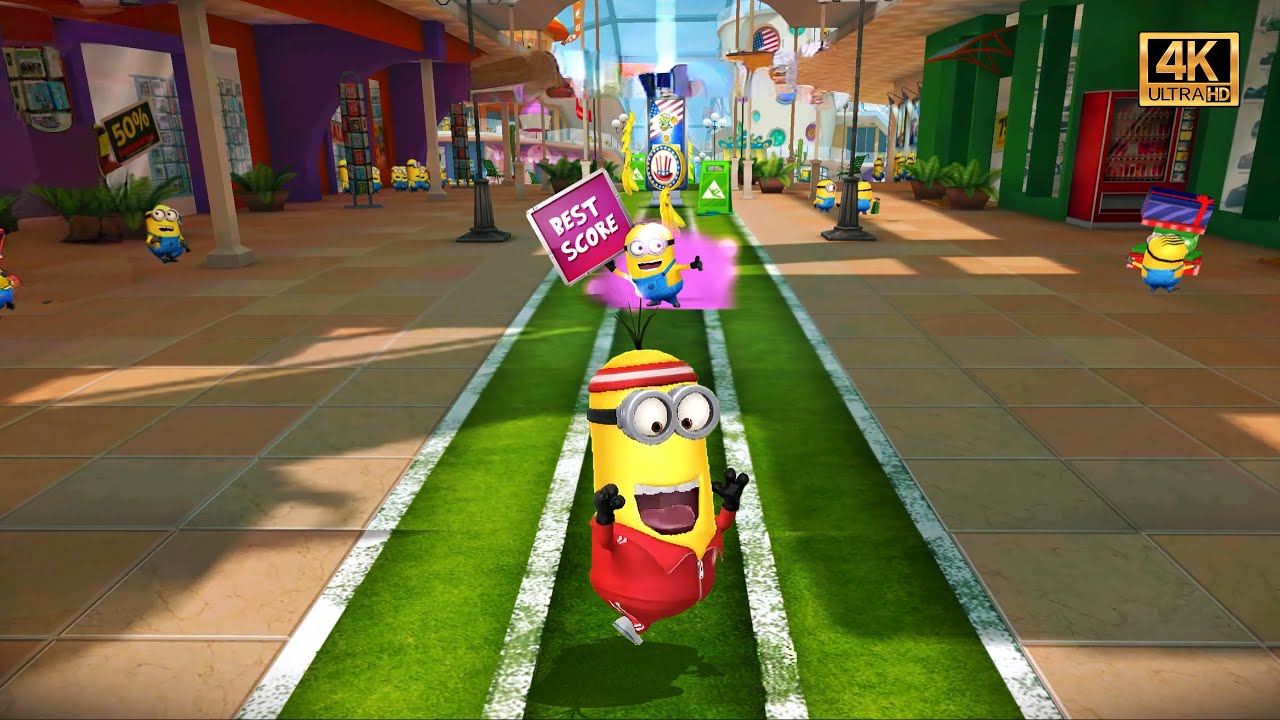Minion Rush Sporty Kevin minion at Special Mission USA USA [PC 4K 60FPS ...