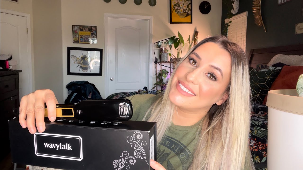 Wavytalk Hair Straightener Amazon Review - YouTube