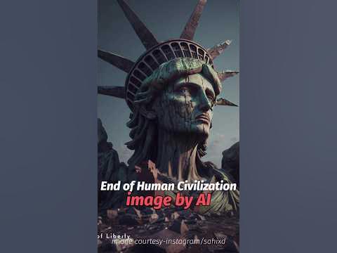 end of human civilization #ai #aiart #world - YouTube