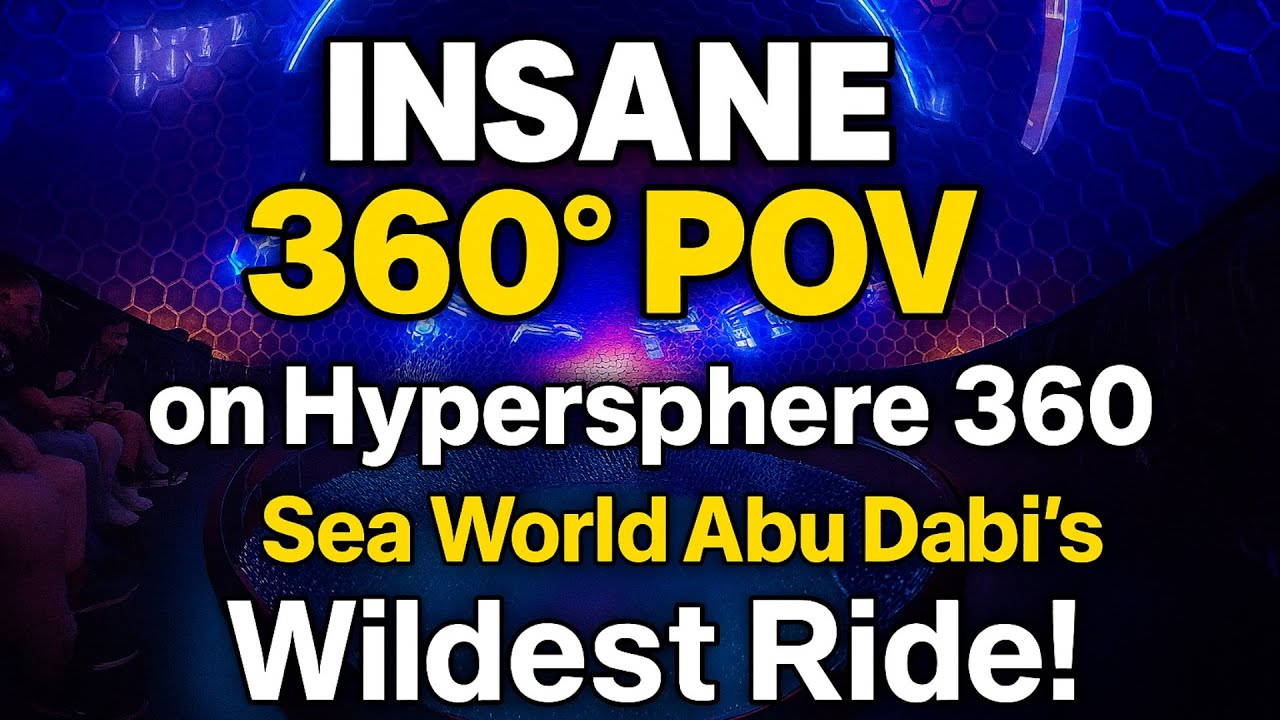 Step Inside Hypersphere 360! Immersive 360° POV at SeaWorld Abu Dhabi ...