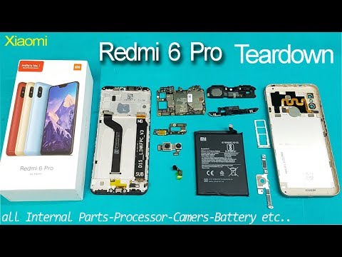 Xiaomi Redmi 6 Pro Teardown || Disassembly || all internal Parts || How to open Redmi 6 Pro