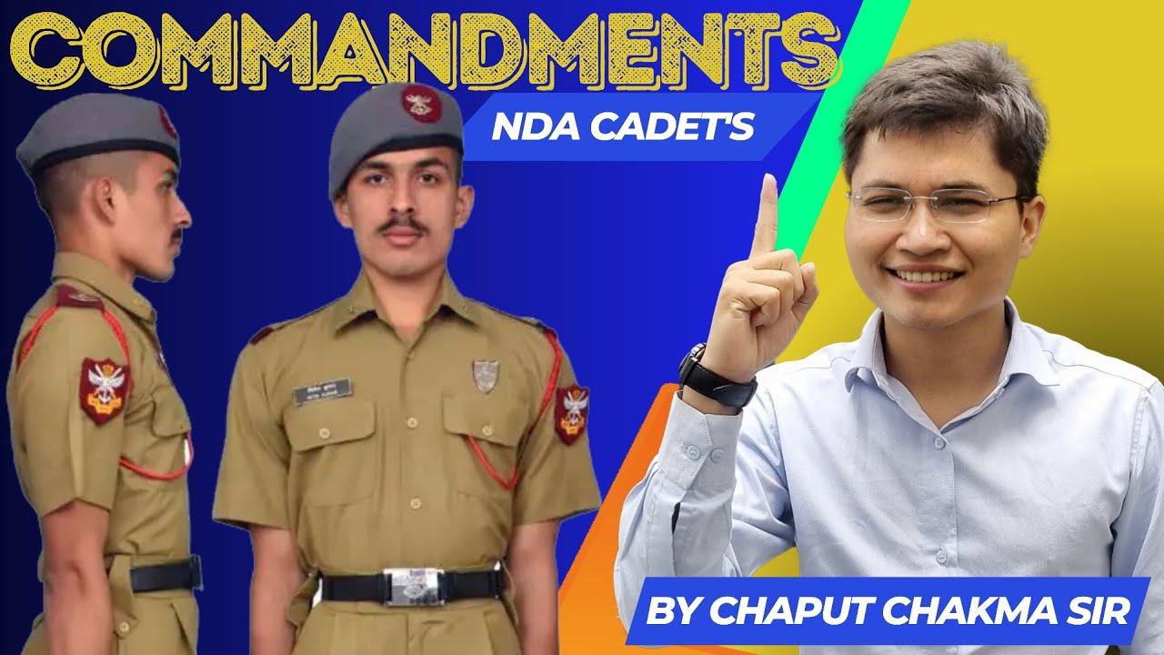 🎖️📜 The Cadet's Commandments: NDA Khadawashala Pune || #nda - YouTube