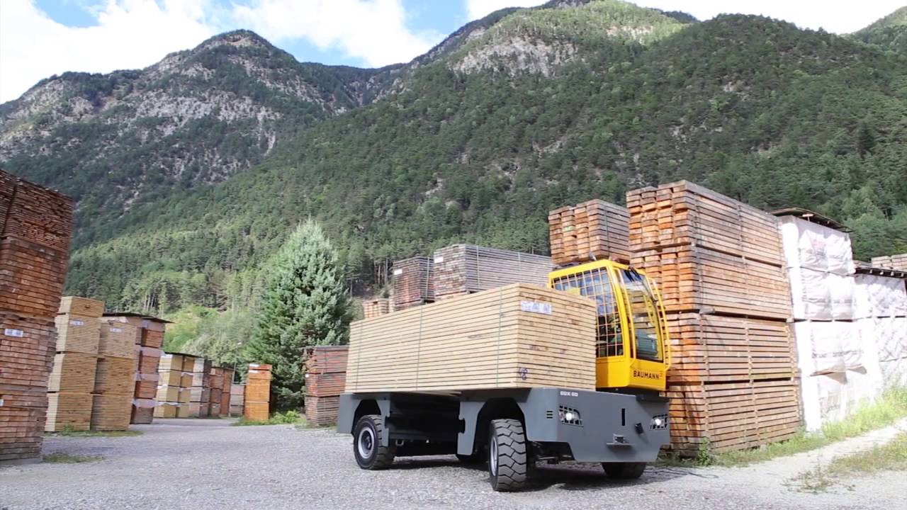 Baumann Sideloader EGX 60 - 120V with awarded and patented outreach ...