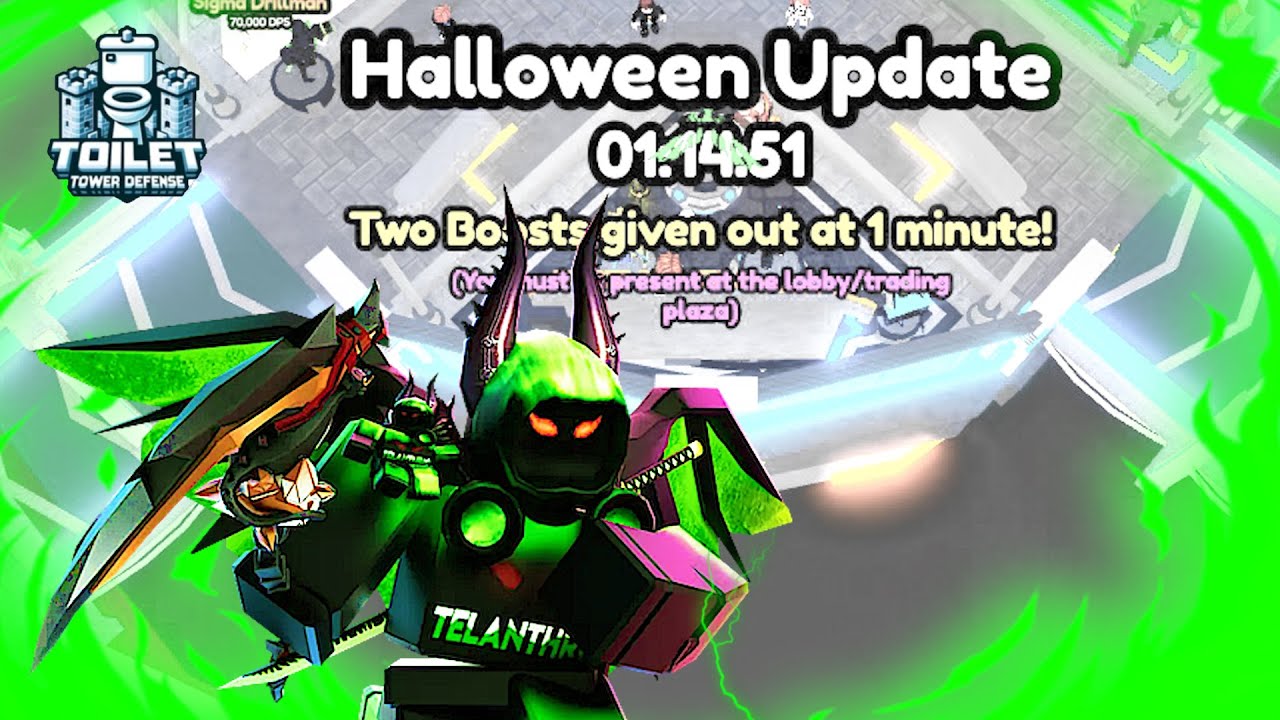 Halloween Update🔥 | REAL TTD! | LIVE Toilet Tower Defense - YouTube
