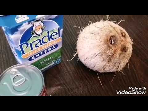 BOLIS de COCO 🥥cómo PREPARARLO - YouTube