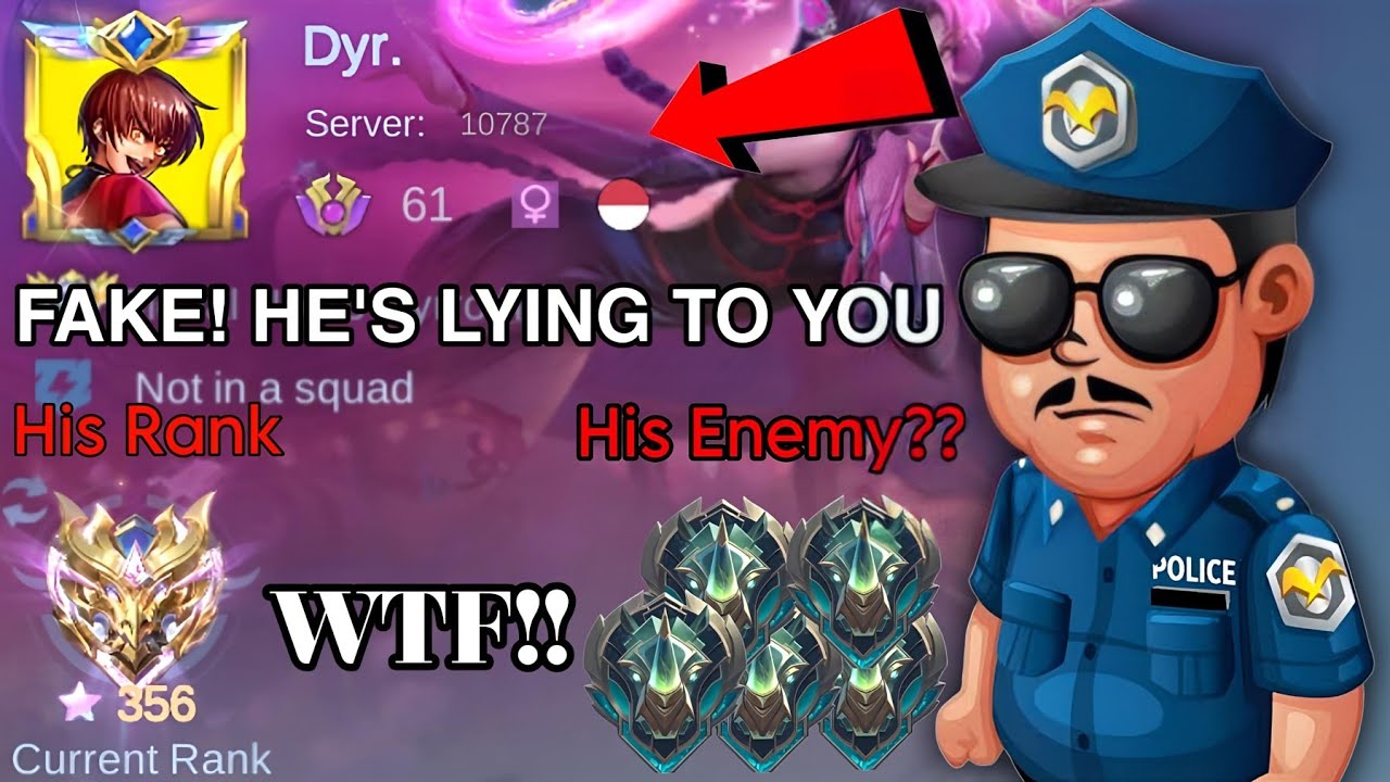 MLBB Content Cop: Dyr ( Dyr Exposed ) - YouTube