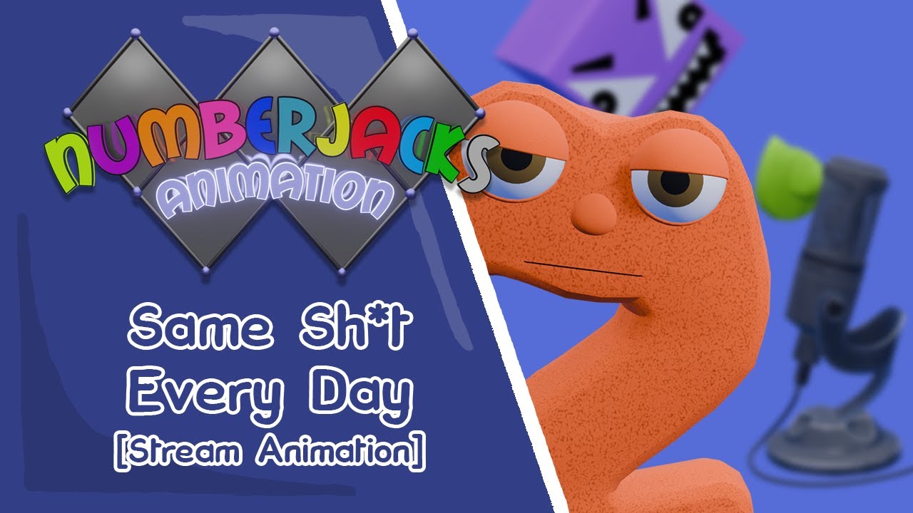 Same Sh*t Every Day | Numberjacks Animation - YouTube