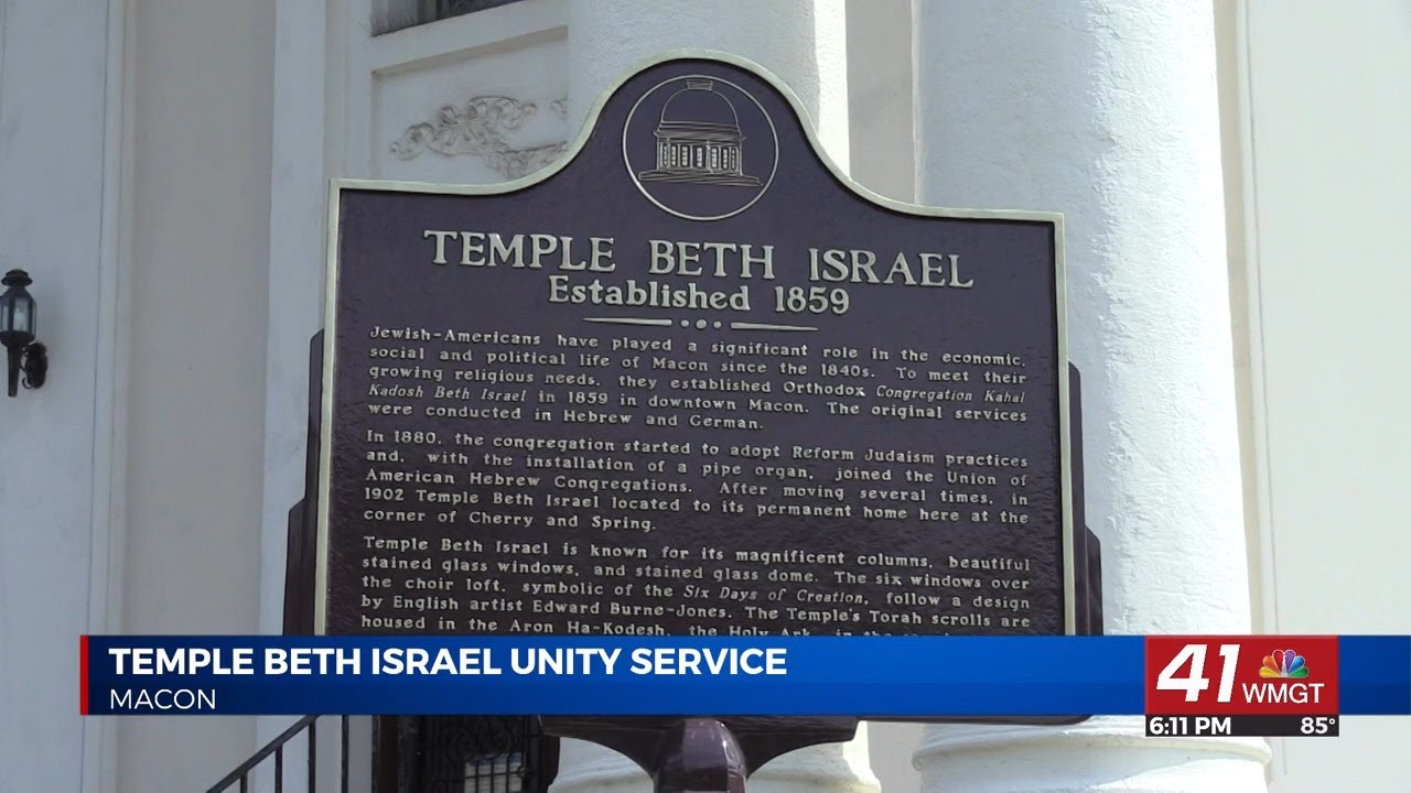 Hundreds from across Georgia attend unity service to support Temple ...