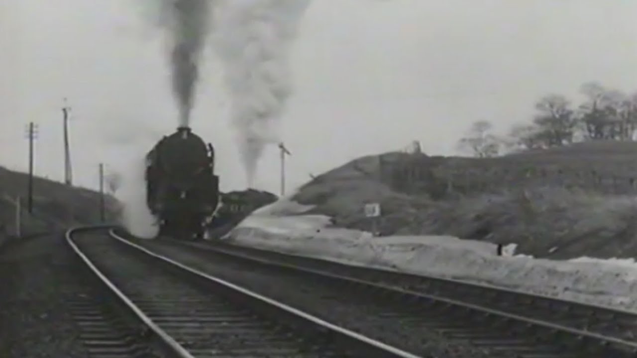 Vintage railway film - Giants of steam - 1963 - YouTube