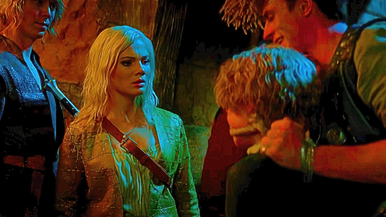 The Witcher Season 4 | Ciri Fights Dirty to Save Her Friends Scene ...