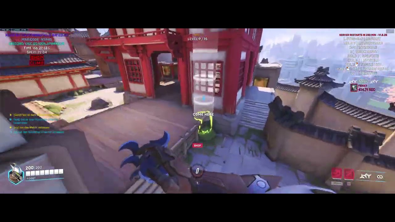 Genji Parkour Hard+ (MS94S) Wr (305.55s) - YouTube