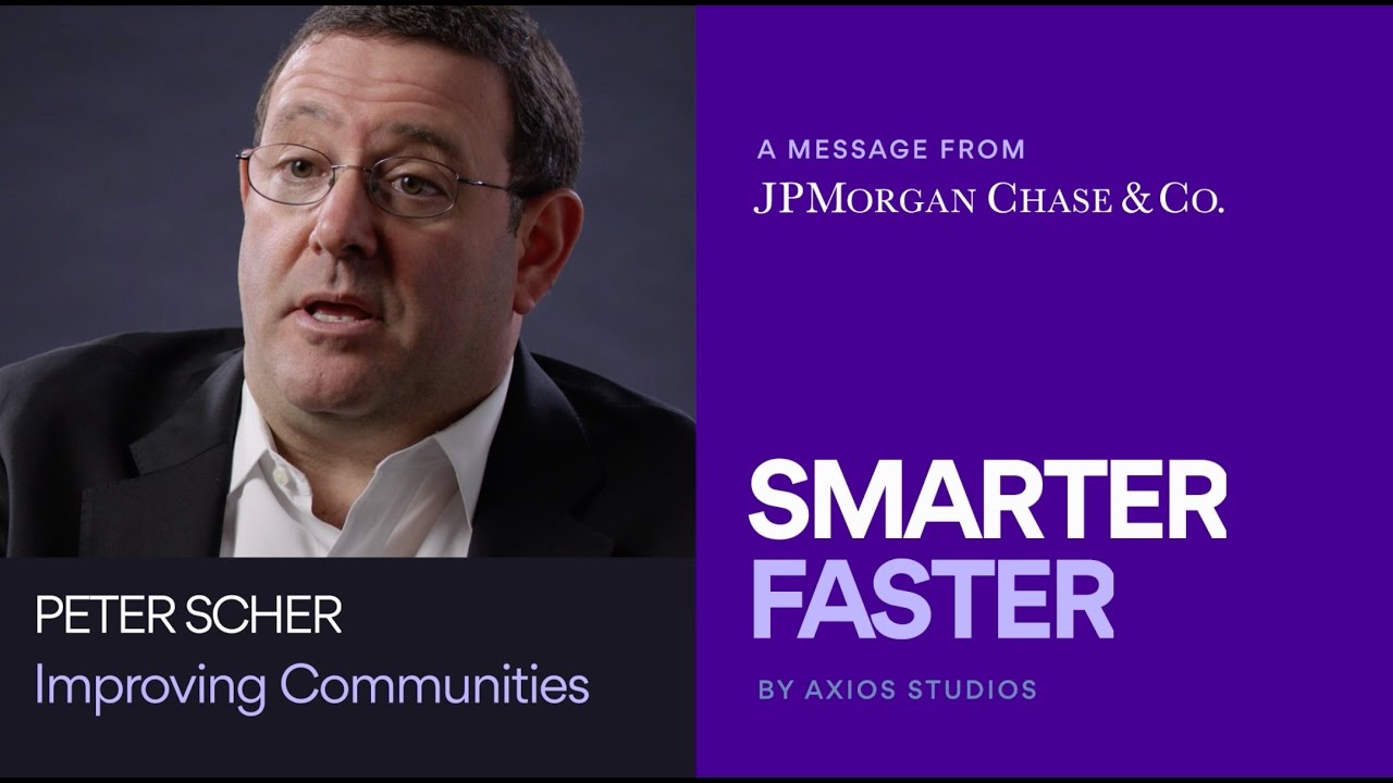 Smarter Faster: Peter Scher on improving communities - Sponsored by ...