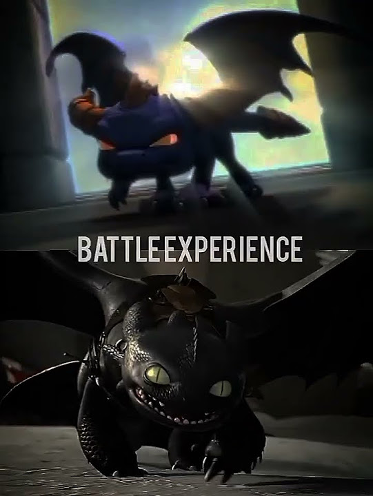 Toothless How To Train Your Dragon Vs Spyro Skylanders Academy Youtube