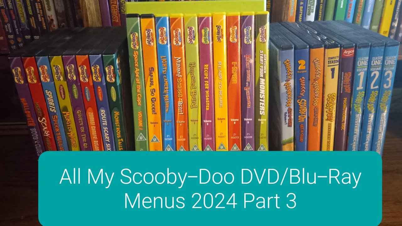 All My Scooby-Doo DVD/Blu-Ray Menus 2024 Part 3 - YouTube