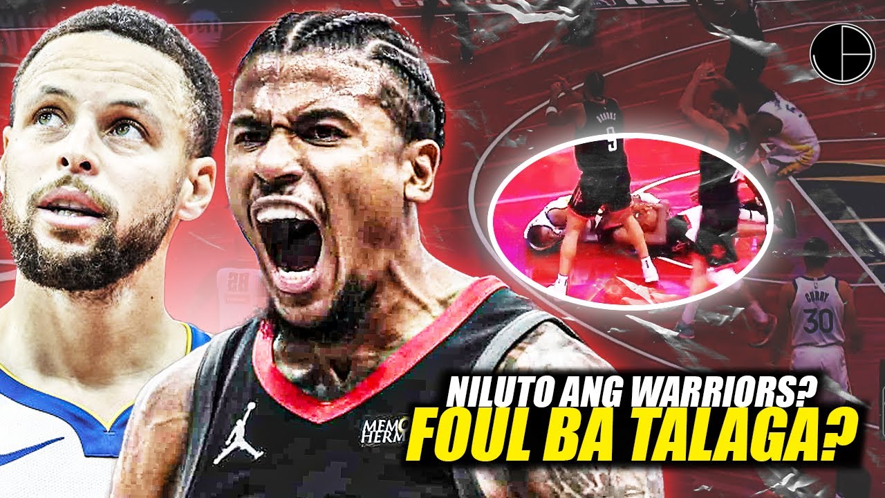 MASYADO BANG MANIPIS ang TAWAG ng Refs sa DULO ng Rockets vs. Warriors ...