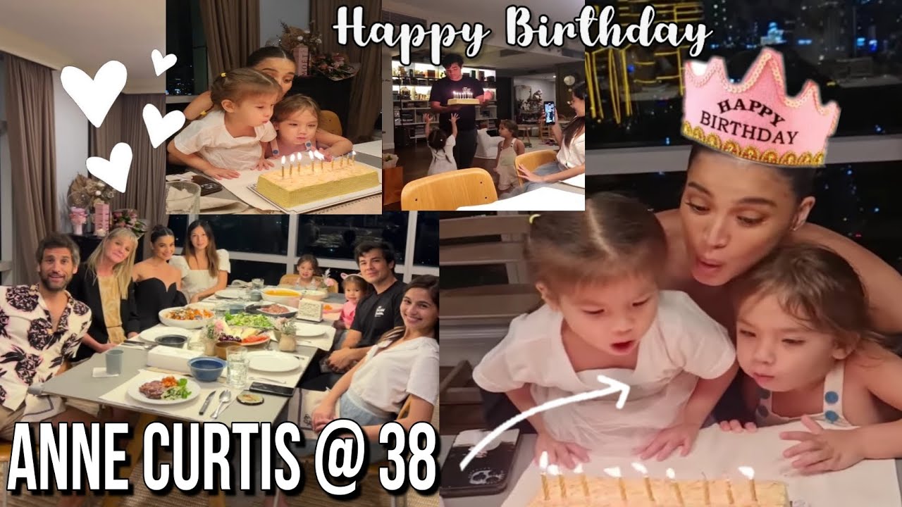 38TH BIRTHDAY NI ANNE CURTIS NAPAKA SIMPLE LANG. BIRTHDAY DINNER BY ...