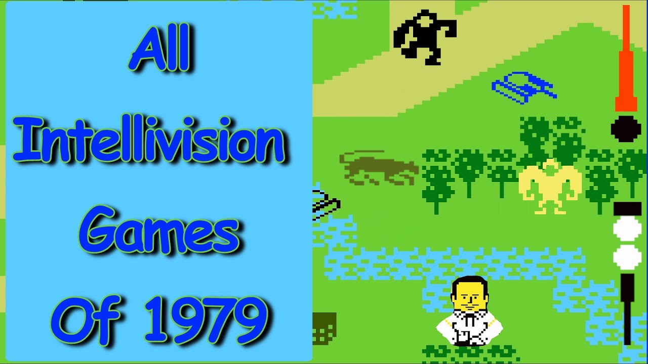All Intellivision Games Of 1979 Ranked By RetroSlayer - YouTube