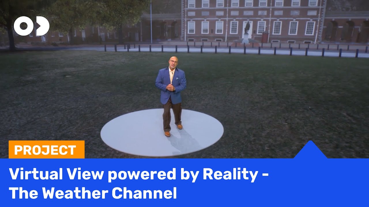 Virtual View powered by Reality - The Weather Channel - YouTube