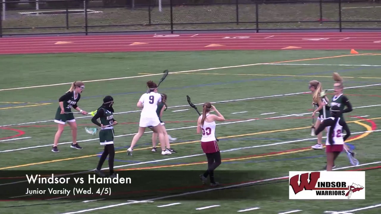 2017 Windsor Warriors Lacrosse Junior Varsity Hamden - YouTube