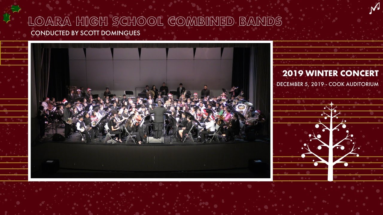 Loara HS Combined Bands | 2019 Winter Concert - YouTube