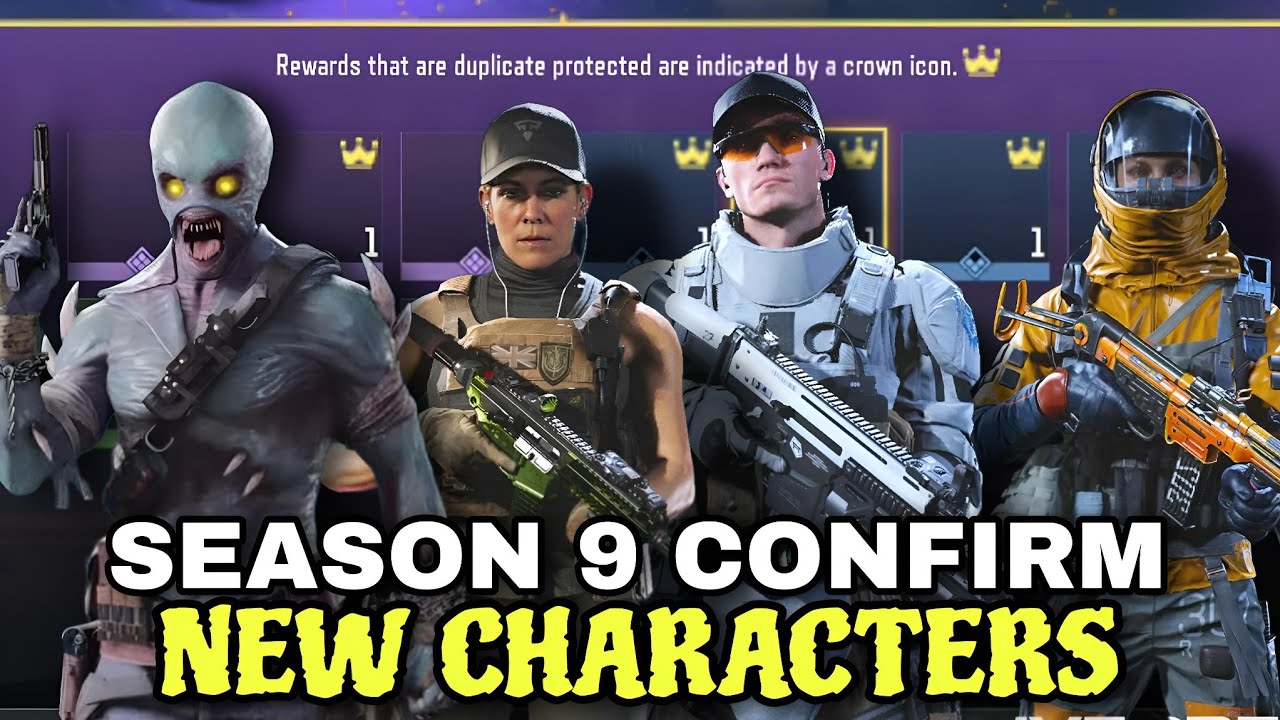 Season 9 Confirm New Epic Characters | Codm Season 9 All New Strongbox ...