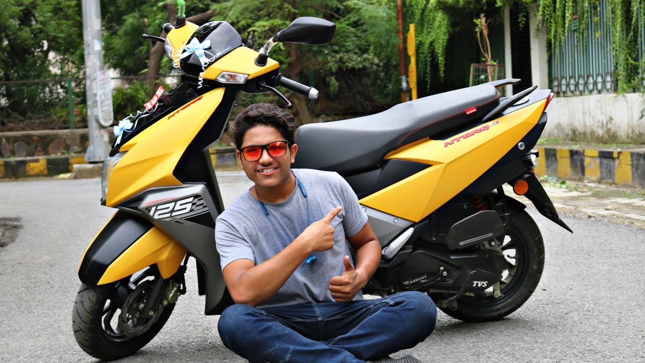 Bought New Scooty Tvs Ntorq | 2019 - YouTube