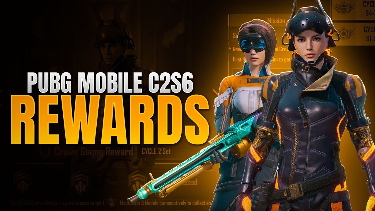 PUBG C2S6 Rewards 🔥 | PUBG New Season Rewards 🥵 | PUBG Mobile - YouTube