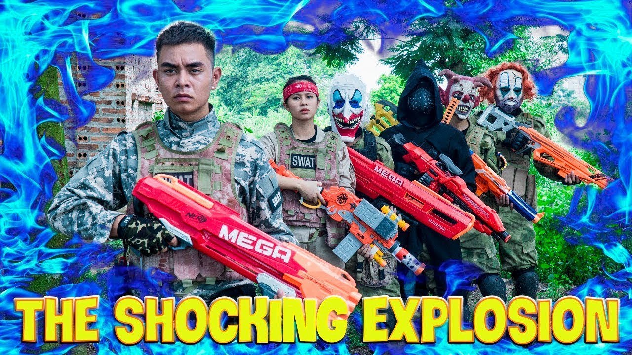 Alpha Nerf War : Alpha Warrior Nerf Guns Action Figure | Pizza Delivery ...