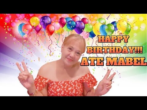 HAPPY BIRTHDAY ATE MABEL - YouTube
