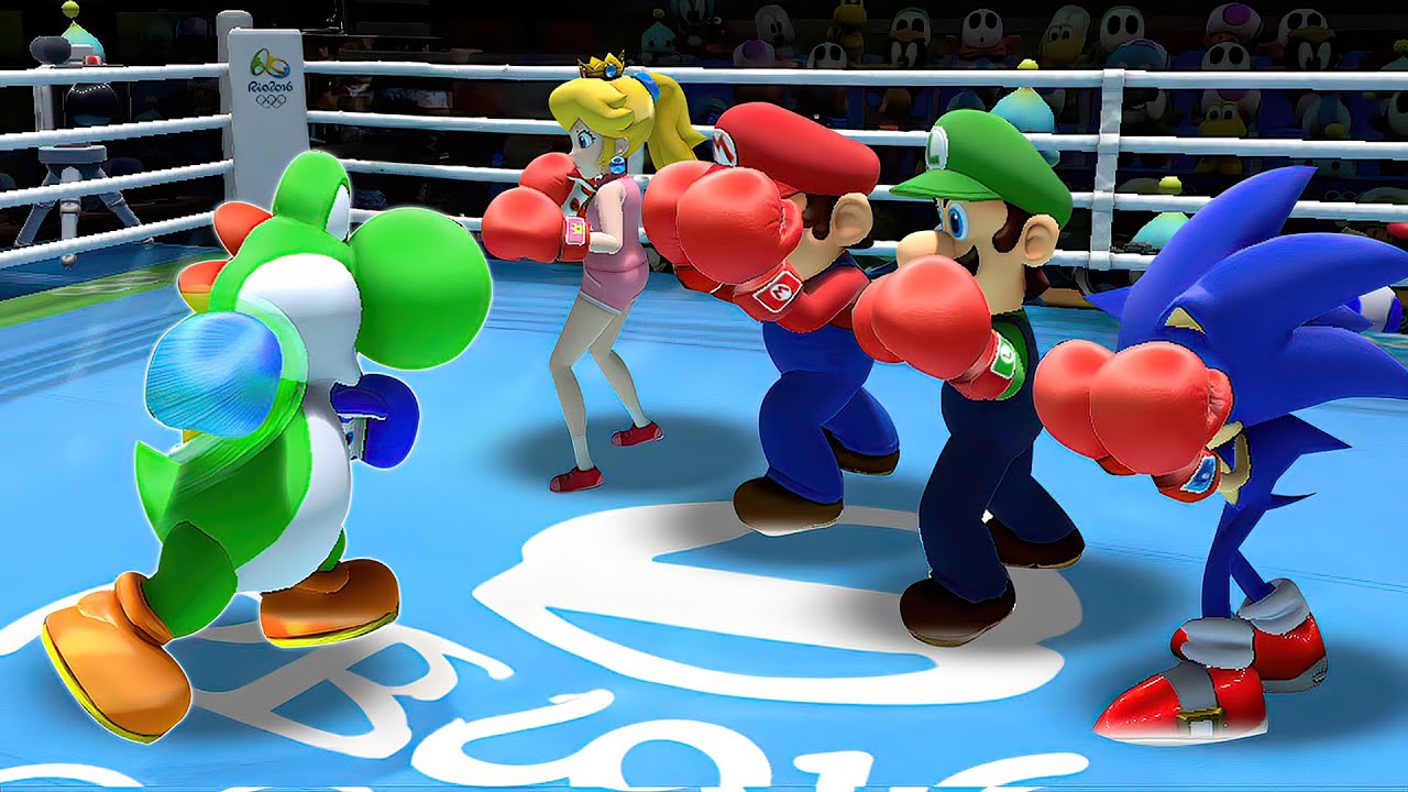 Can Yoshi Beat All Characters in Rio 2016 Olympic Games Boxing? - YouTube