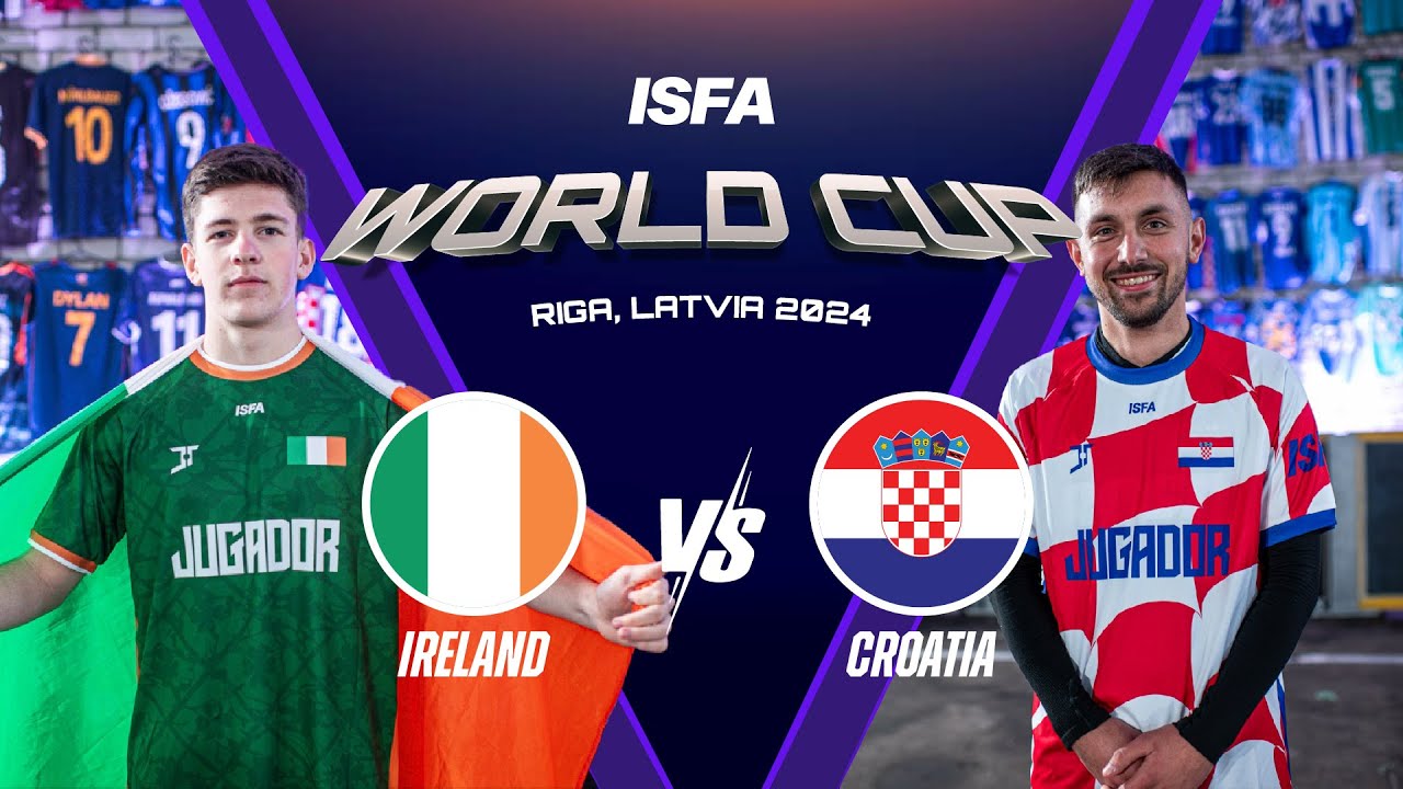 Ireland v Croatia (Group A) | ISFA World Cup 2024 - 3v3 Street Football ...