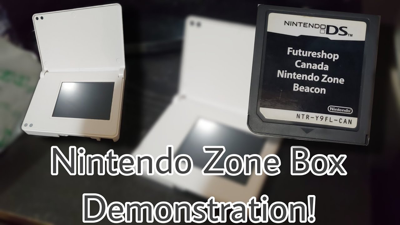 Nintendo Zone Box Demonstration (+Futureshop Cartridge Dumped!) - YouTube