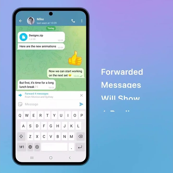 How to forward multiple messages on #Telegram - YouTube