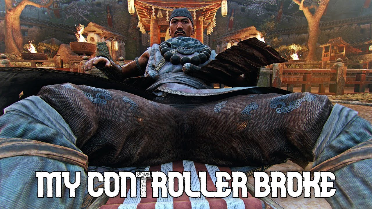 [For Honor] Angry Deflects With My Broken Controller - YouTube