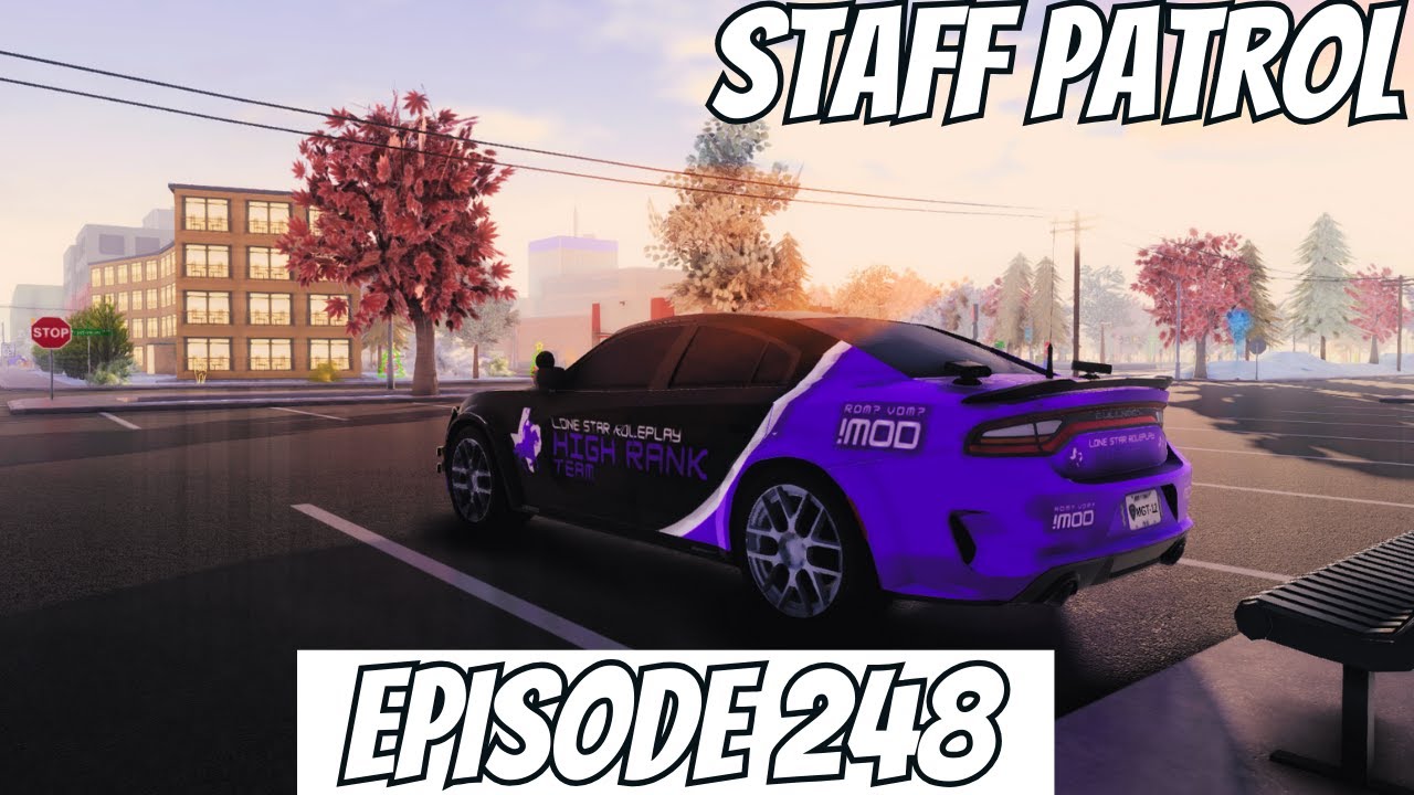 Lone Star Texas Roleplay | ️Snow Update ️| ERLC Staff Patrol - YouTube