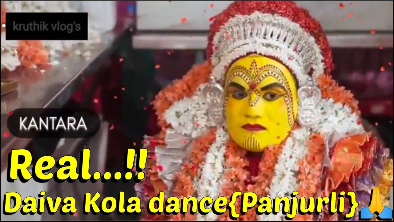 Varaha Roopam | Real Daiva kola dance | Kantara song | Panjurli ...