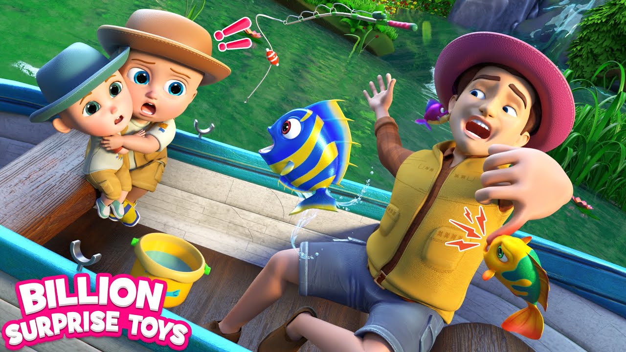 FISH-GONE FUN: Hilarious Fishing Fails with Daddy, Johny, and Baby ...