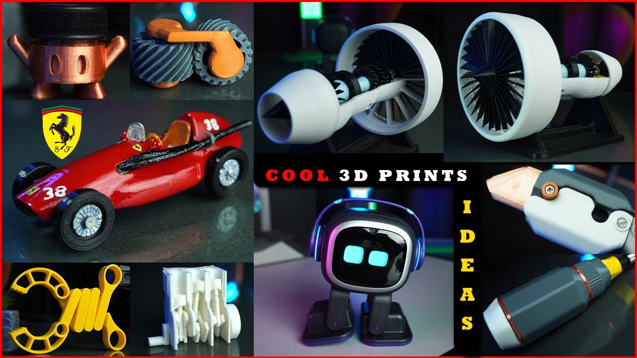 10 Mind-Blowing 3D Prints Ideas 2023 | Cool 3D Prints Ideas | Part 36 ...