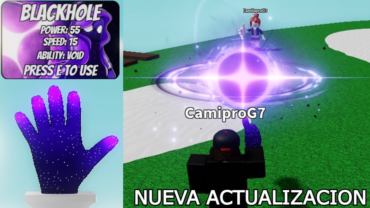 Nuevo BLACKHOLE Glove, y Showcase (Nueva Actualizacion de SB) | Slap ...