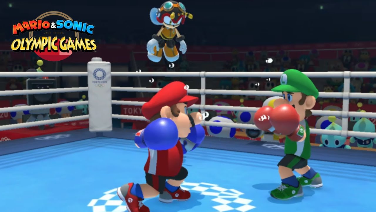Mario & Sonic At The Olympic Games Tokyo 2020 Event Boxing Mario Vs ...