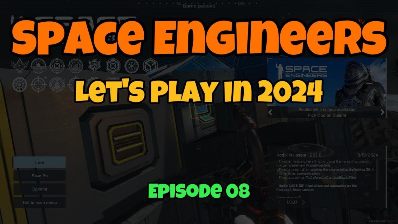 Space Engineers: Let's Play in 2024 - EP08 - YouTube