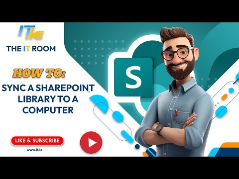 How to Sync a SharePoint Library to your Computer - YouTube
