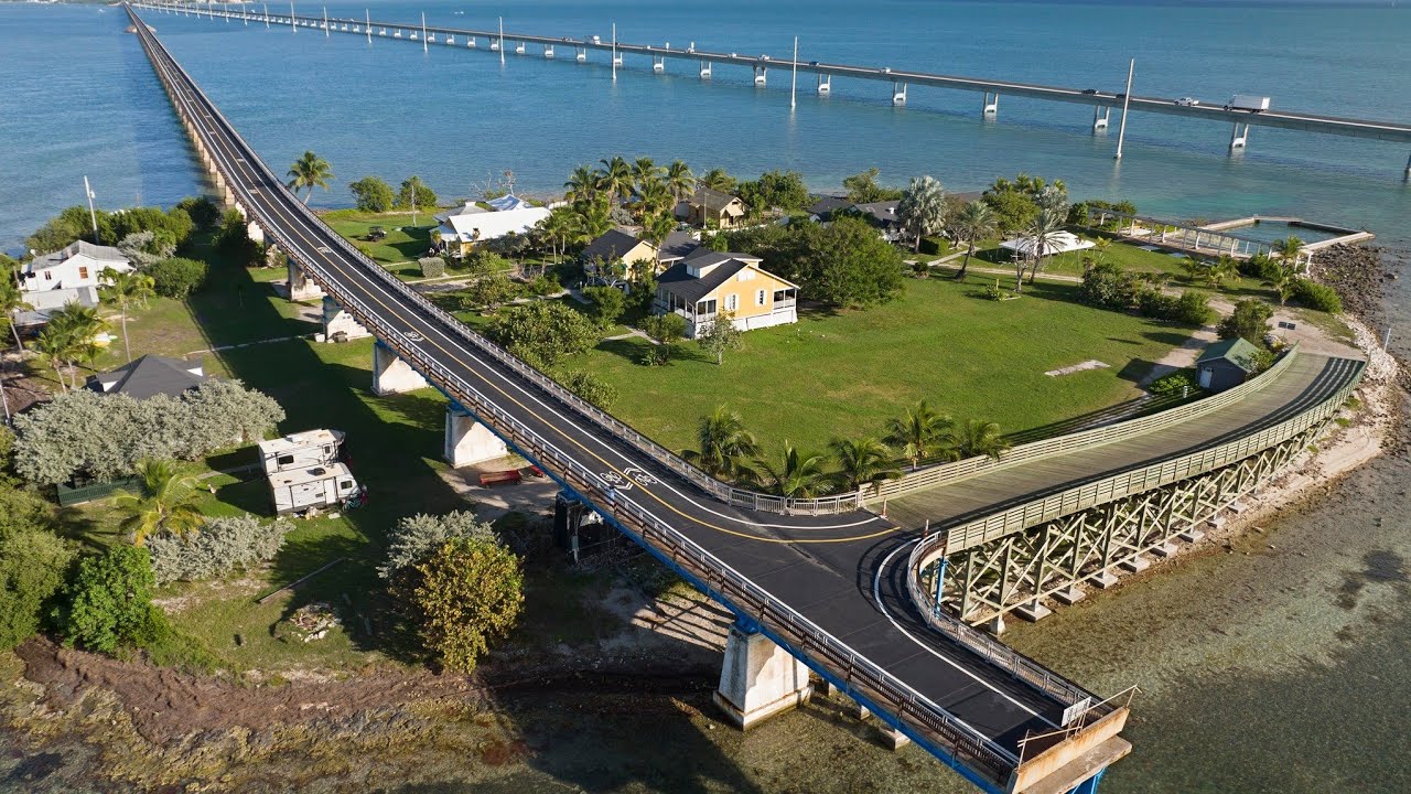 Pigeon Key Florida - Part 1 (Train Ride) - YouTube