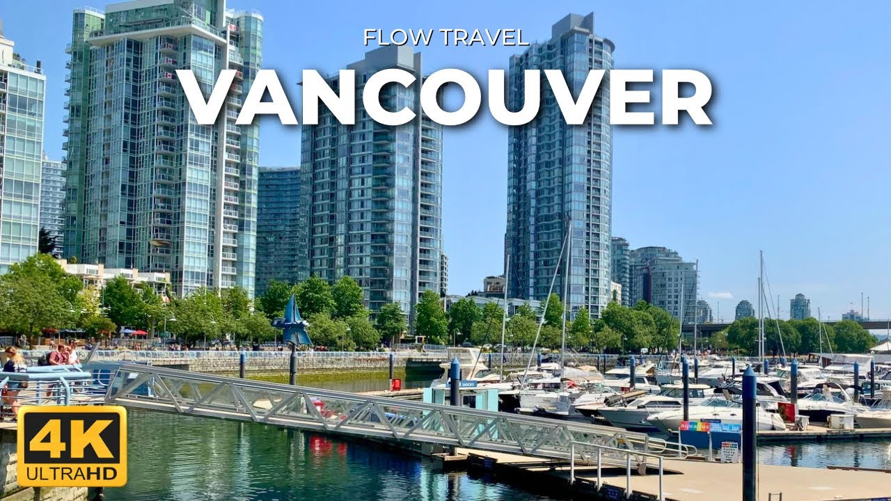 [4K] Beautiful Downtown Vancouver Walking Tour | Vancouver, Canada ...