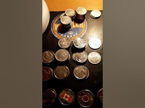 Canadian and American coin collection 2019 - YouTube