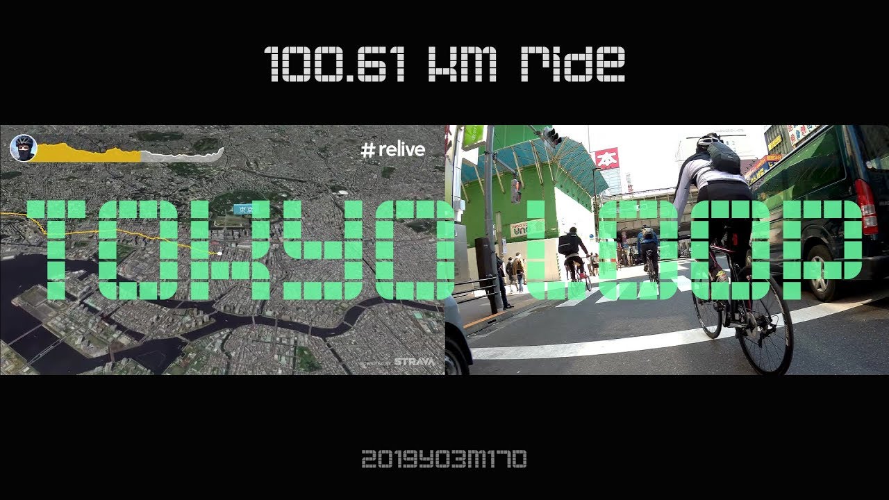 Cycling in Japan: 100,6 km Tokyo Loop ride - YouTube