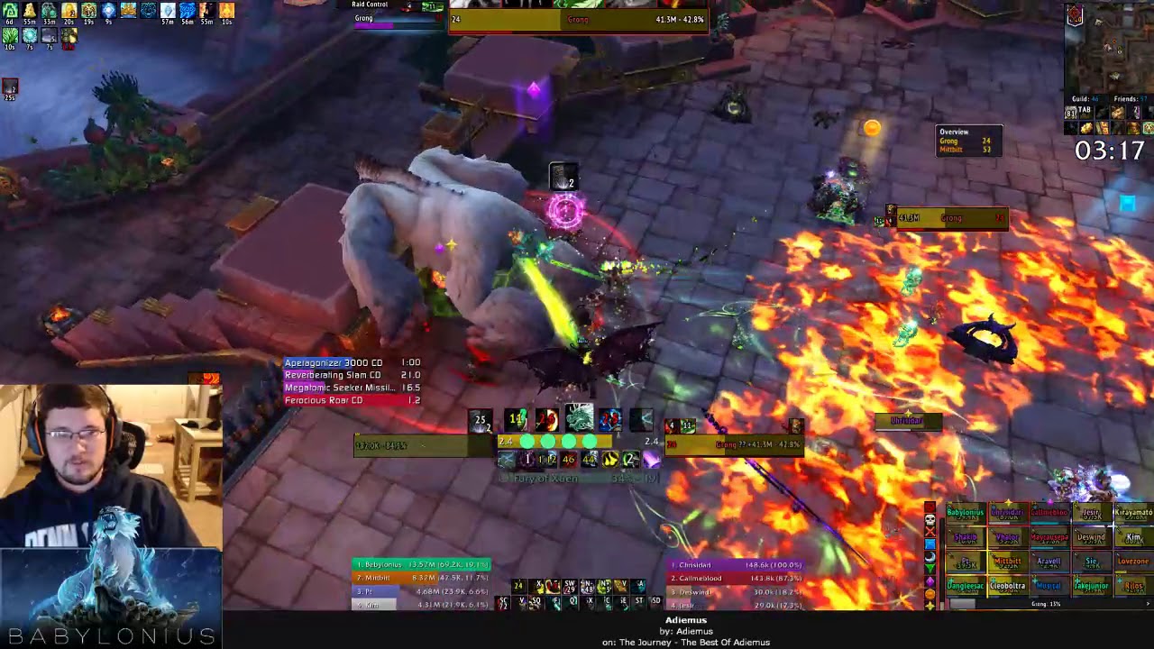 Mythic Grong - Windwalker Monk PoV - YouTube