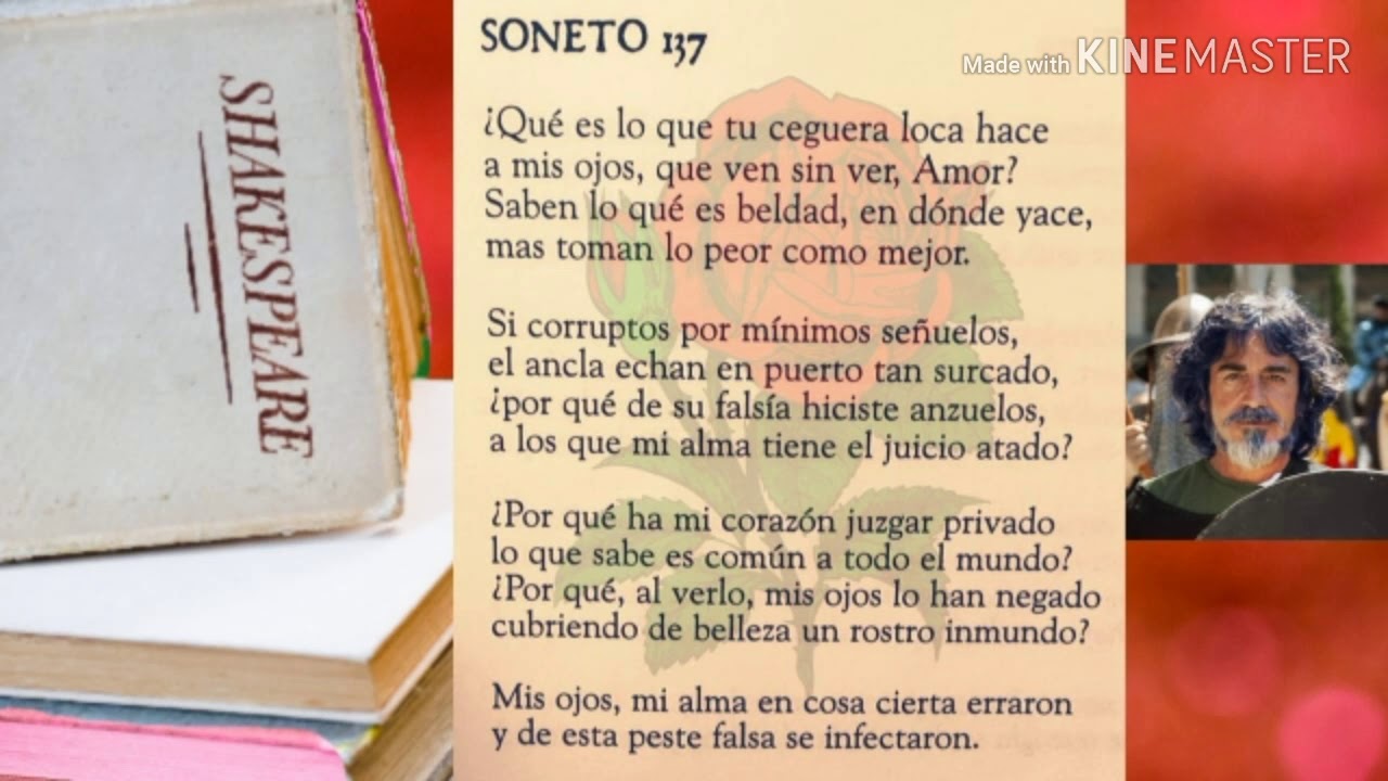 William Shakespeare - SONETO 137 - Juanjo Reiz - Shakespeare's Sonnets ...