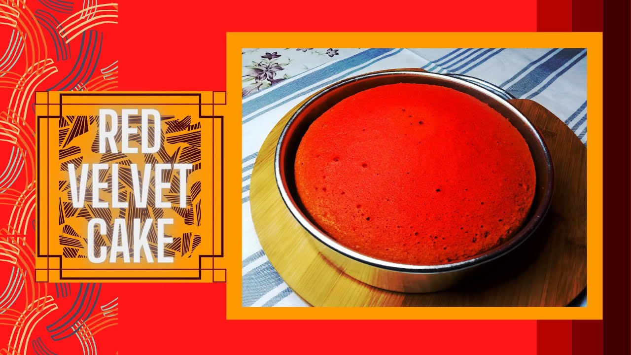 Quick and light red velvet cake | Fluffy red velvet cake recipe at home ...