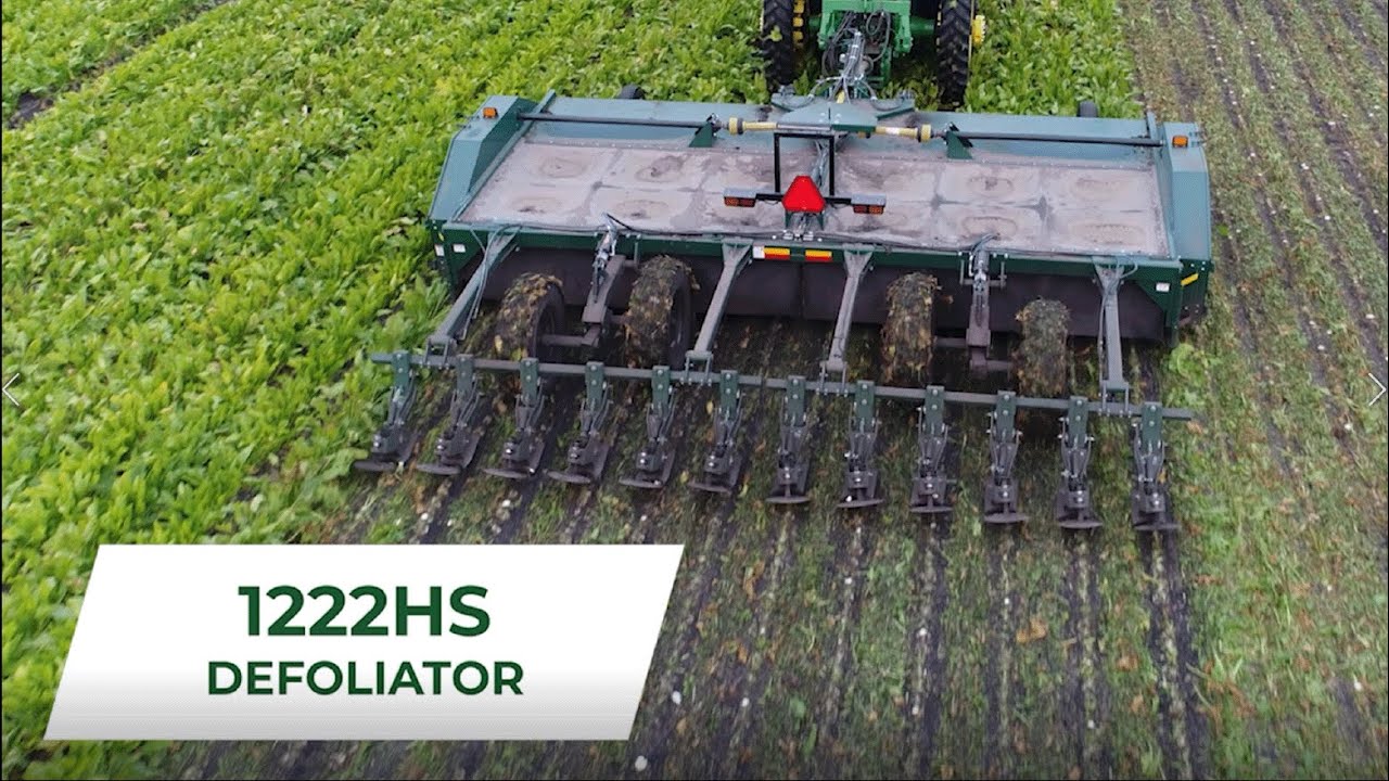 Art's Way Sugar Beet Harvesting System - YouTube